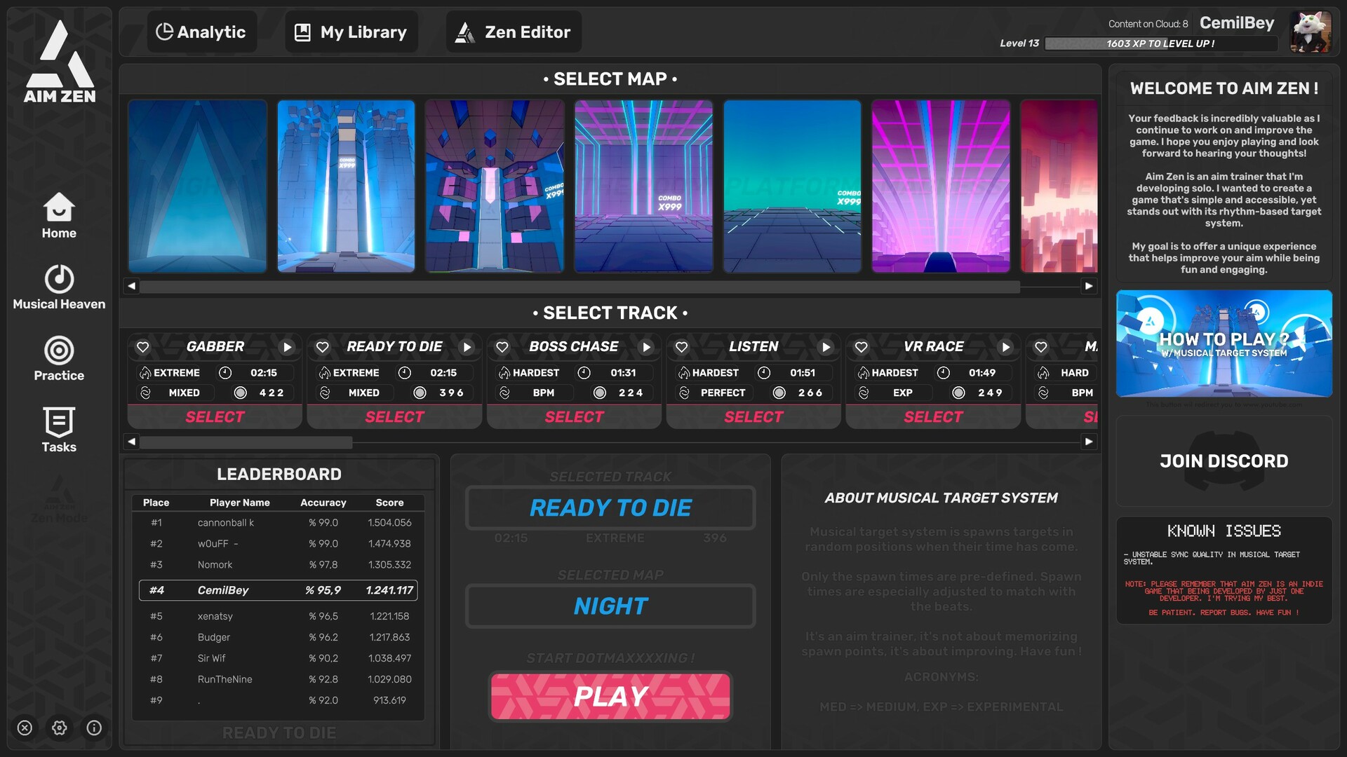 Aim Zen - Rhythmic Aim Trainer on Steam