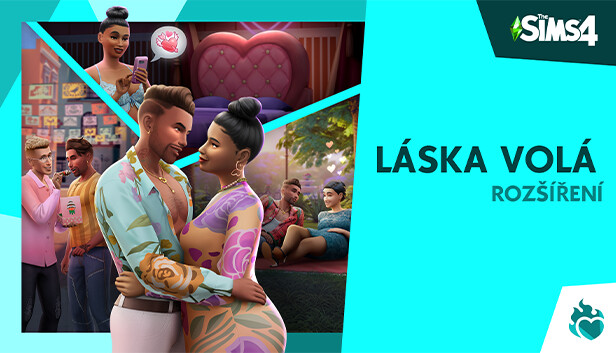Rozšíření The Sims™ 4 Láska volá ve službě Steam