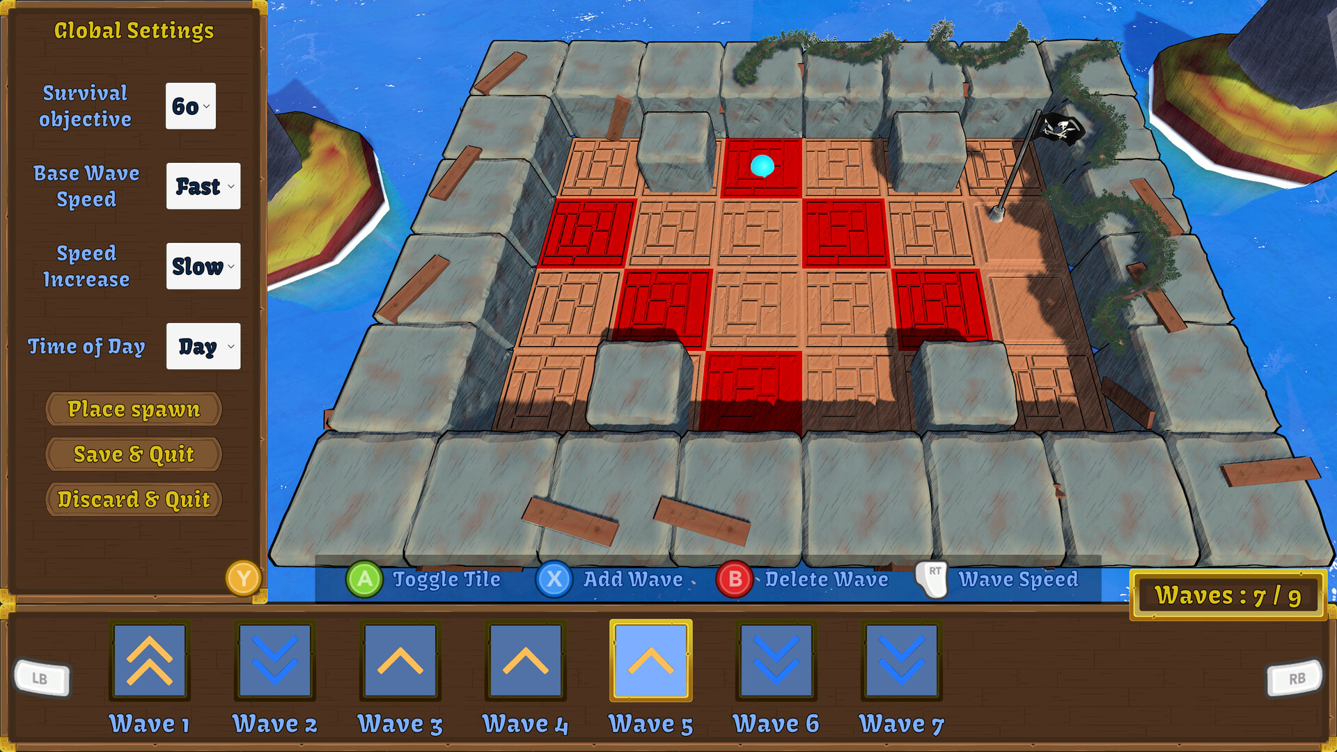 Challenges of the Cursed Island on Steam