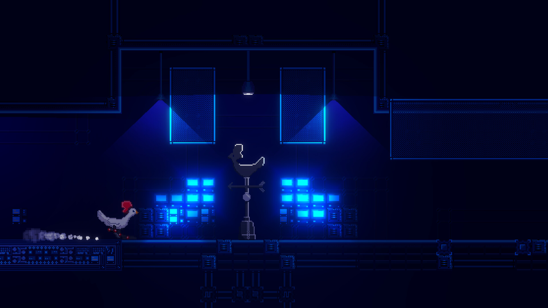 Chicken with Robot Legs on Steam