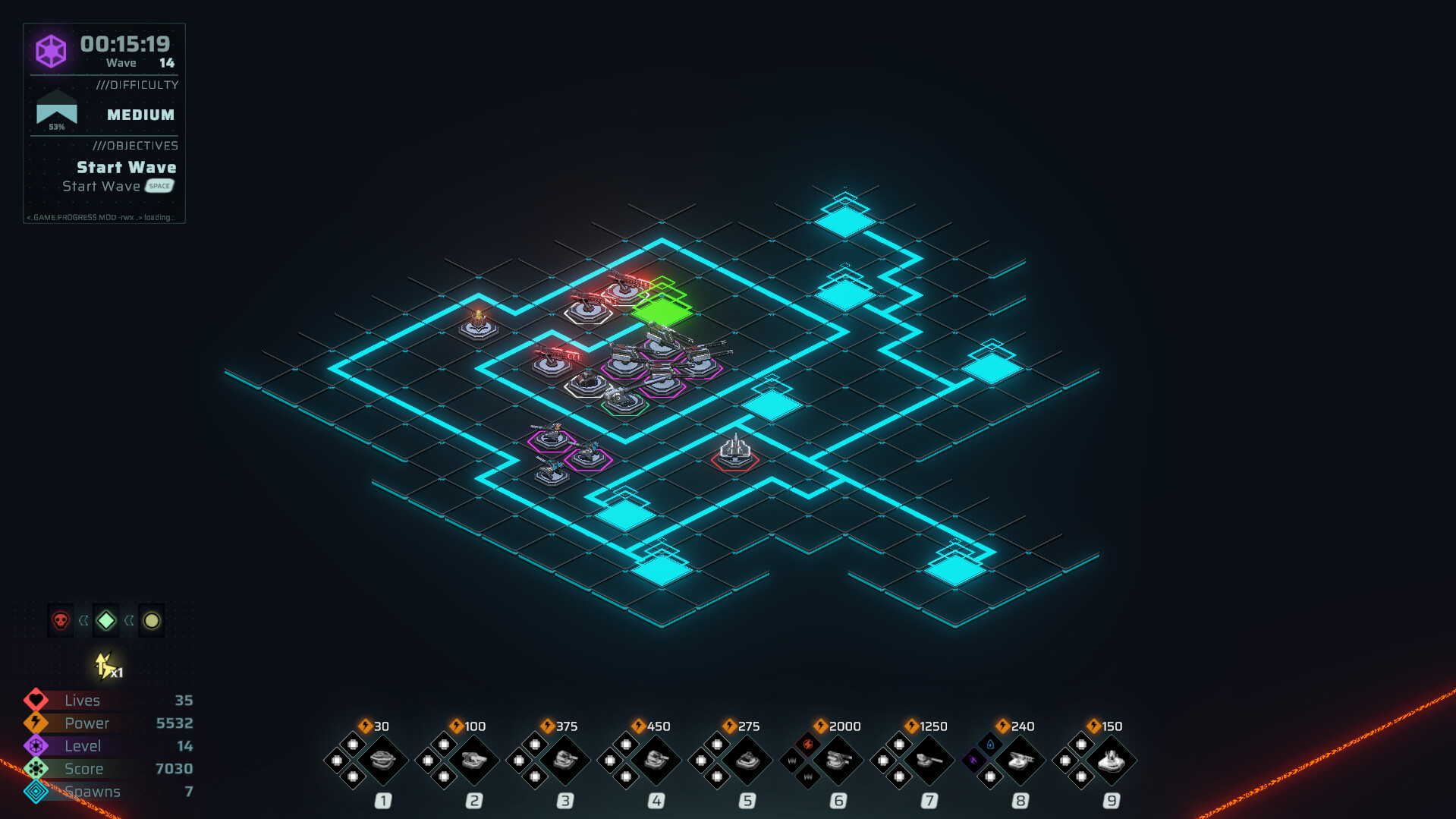 Neon Grid Defenders on Steam