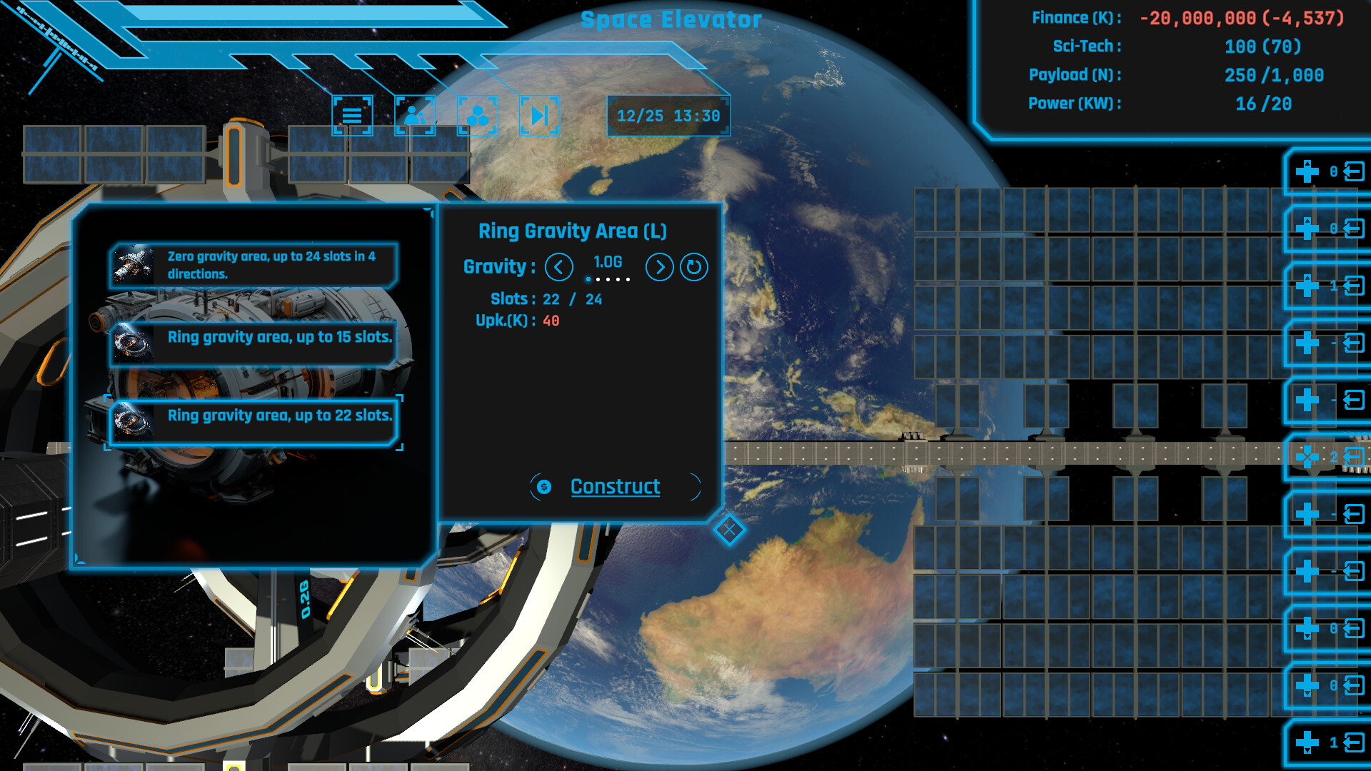 Space Elevator Project on Steam