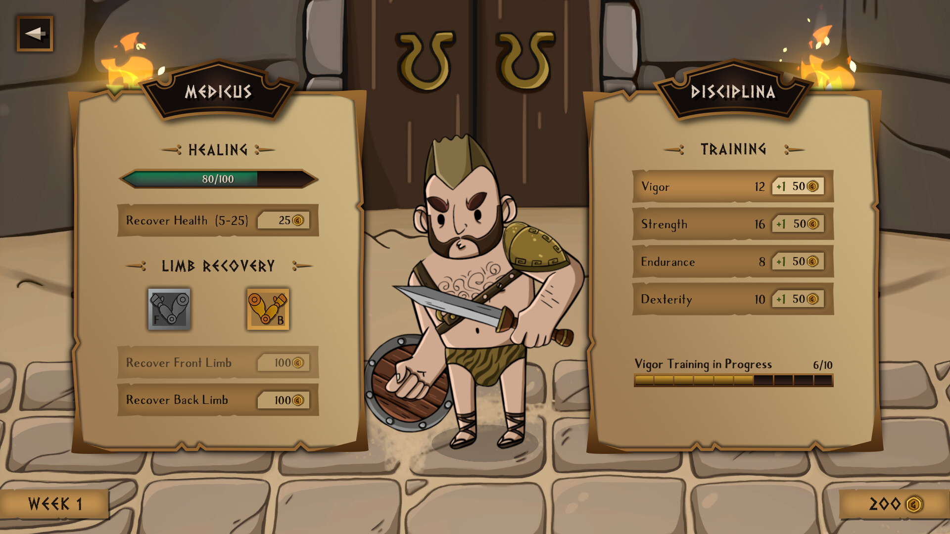 LANISTA: Shadows and Dust on Steam