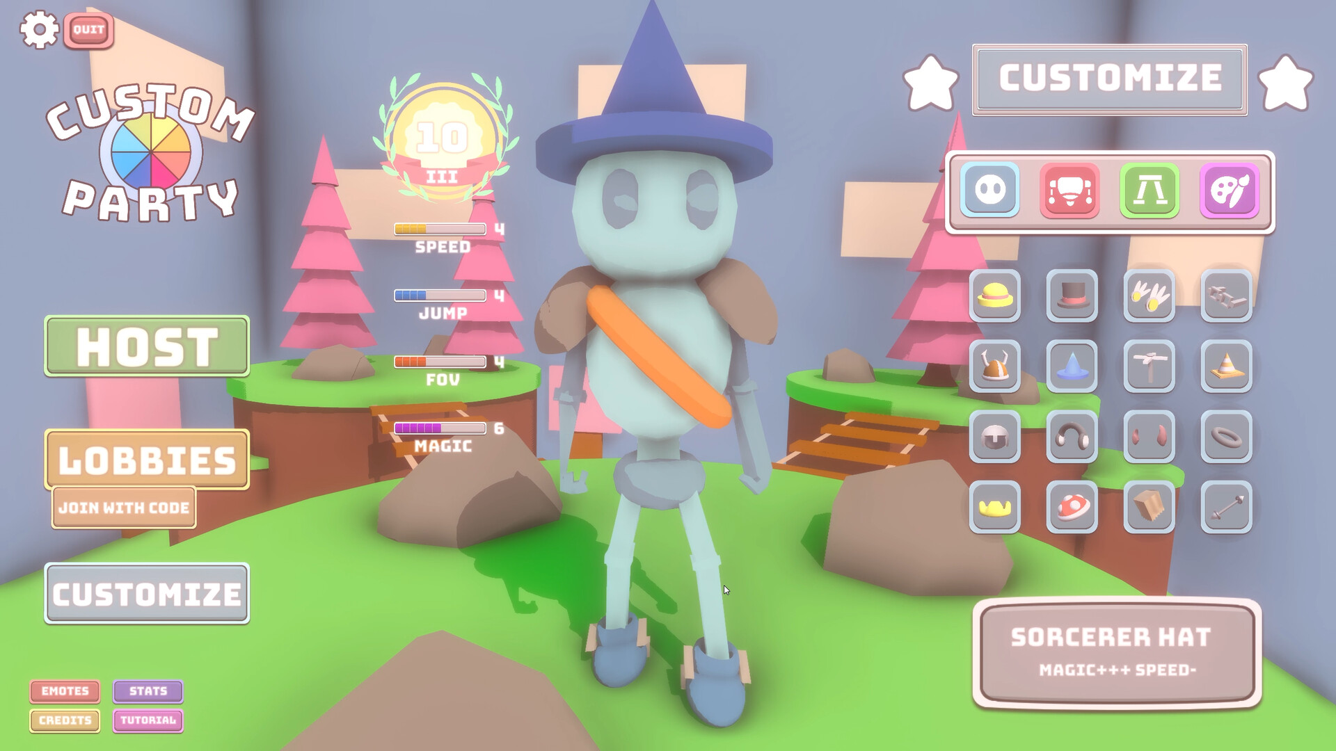 Custom Party on Steam