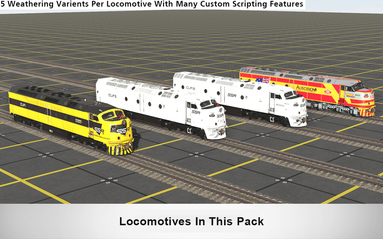 Trainz Railroad Simulator 2022: SA CL Class - SSR Pack 01 | indienova ...