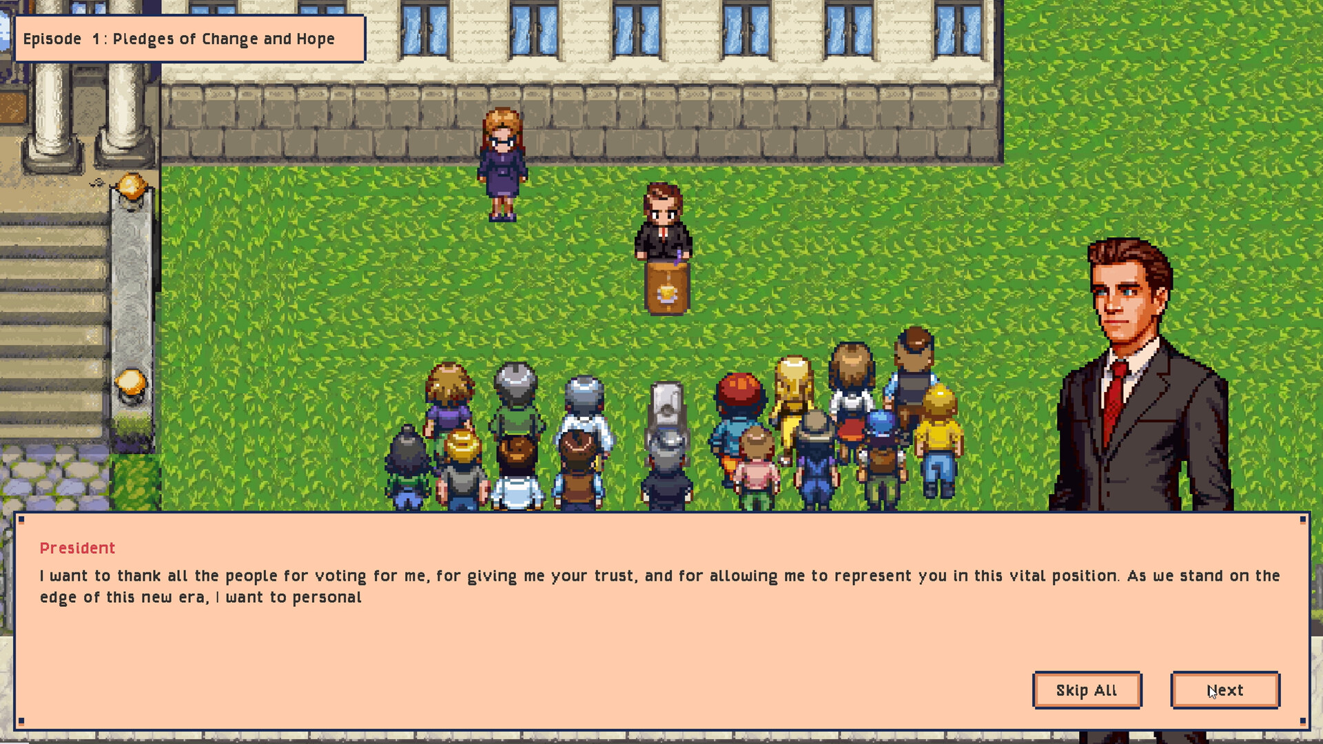 Presidential Rise on Steam