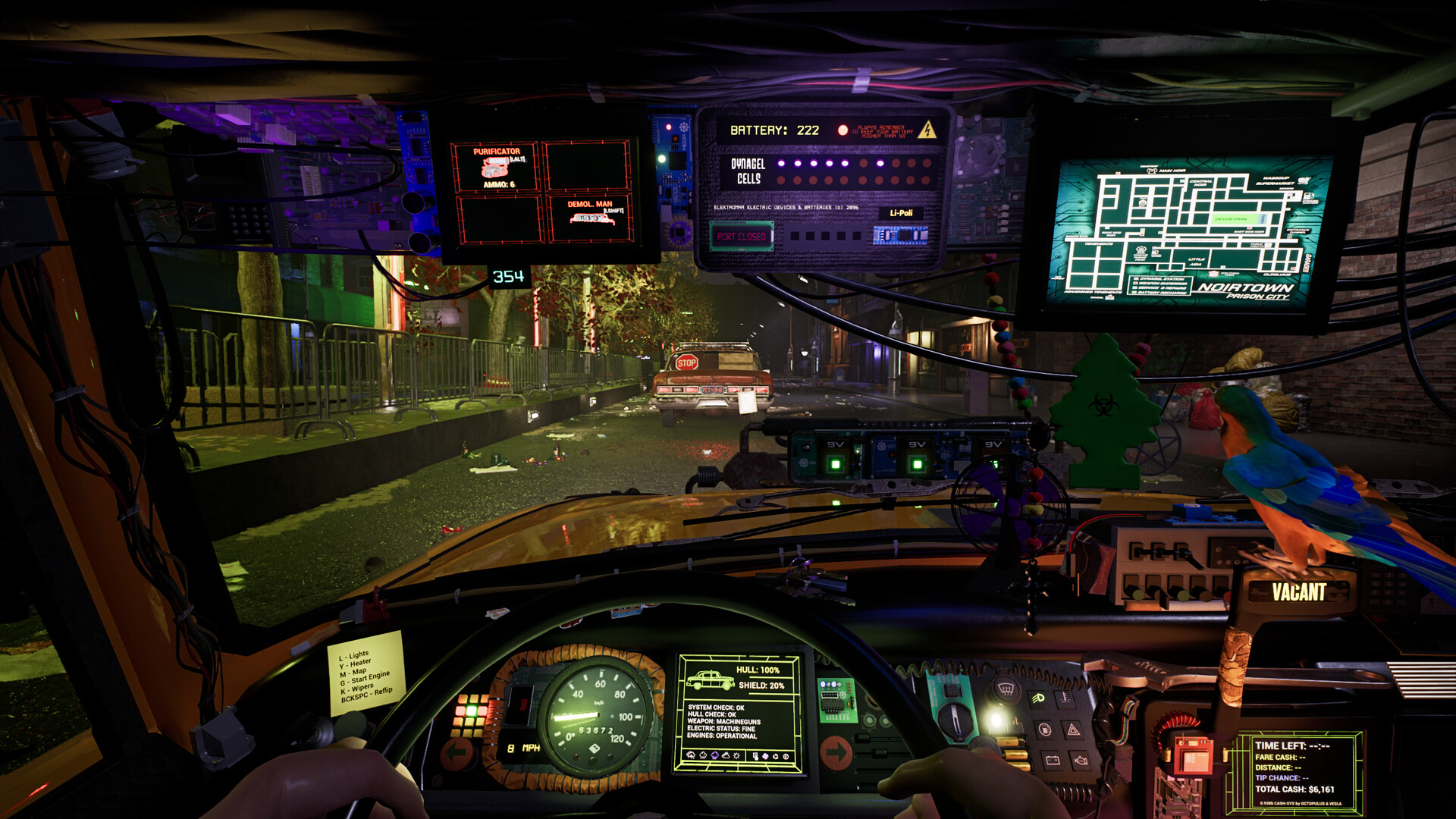 Save 30% on CyberTaxi: Lunatic Nights on Steam