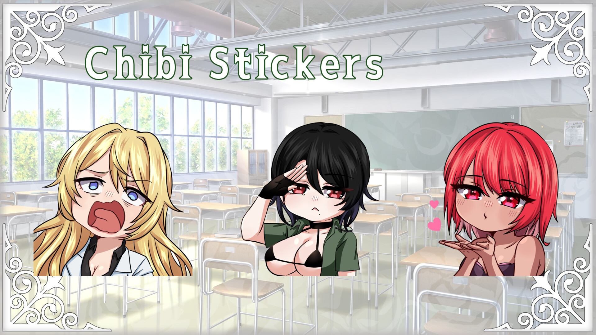 Doki Boki International Hentai Language School Chibi Stickers on Steam
