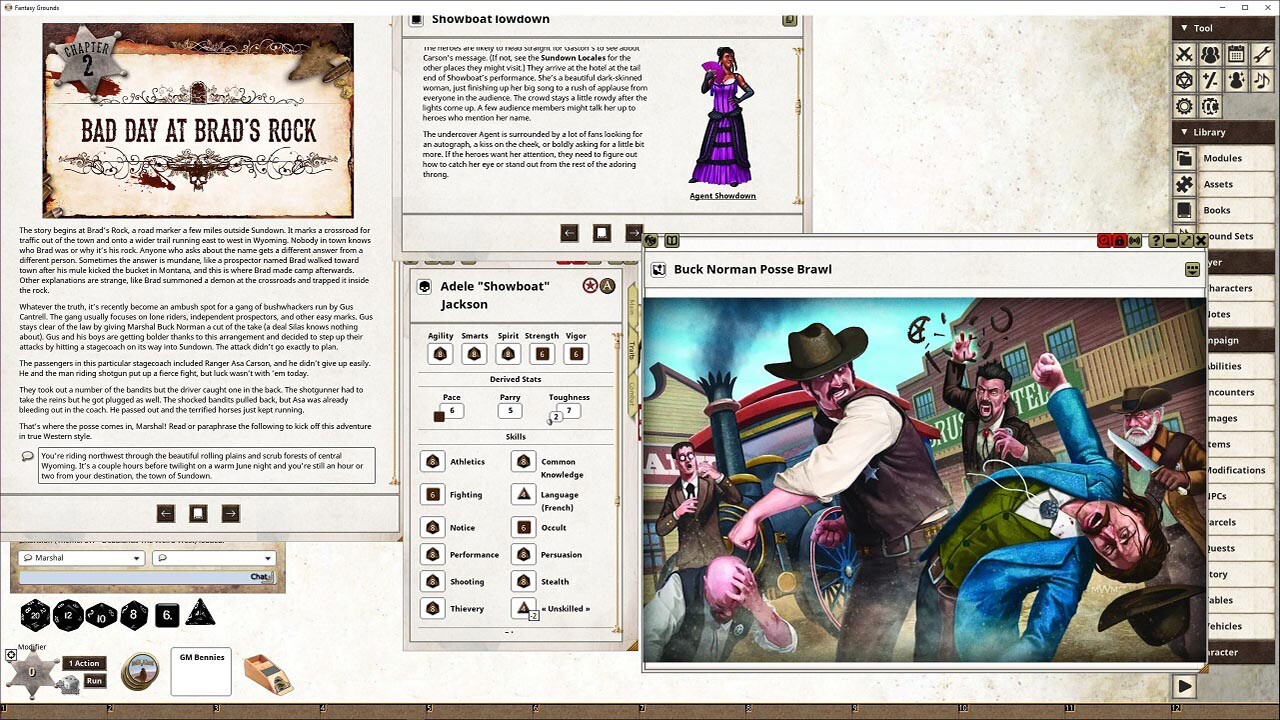 Fantasy Grounds Deadlands The Weird West Showdown At Sundown