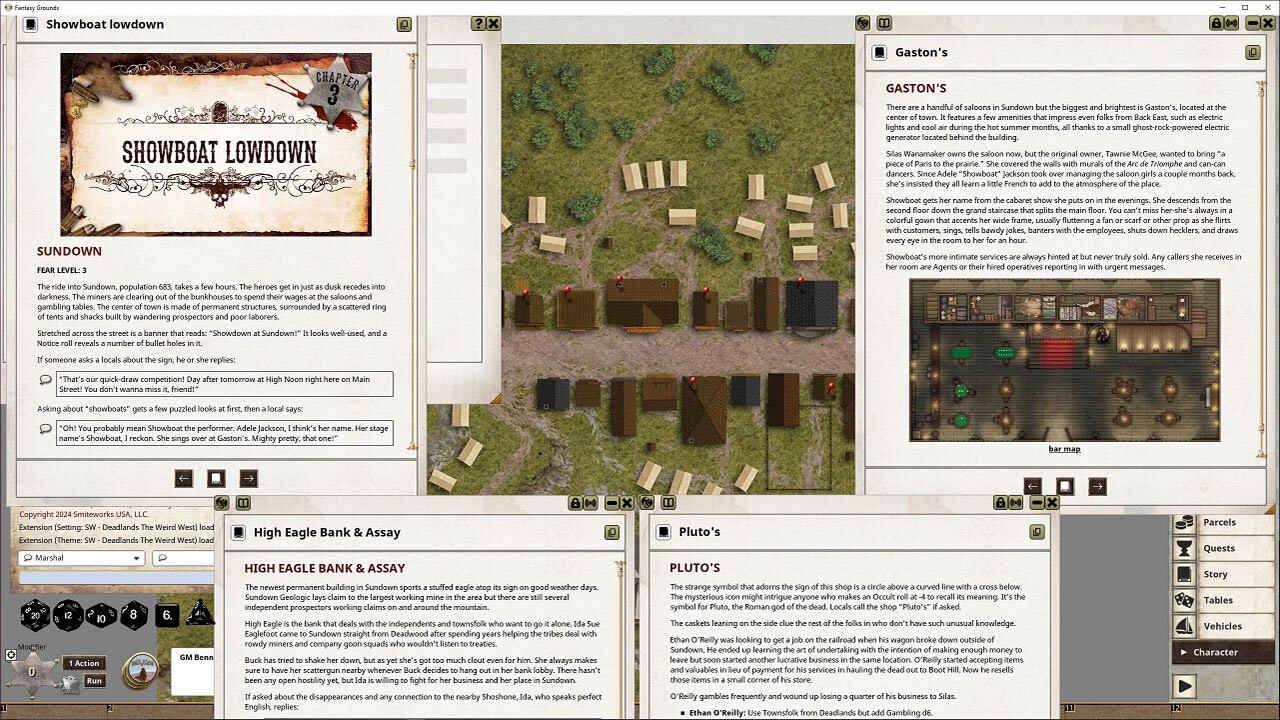 Fantasy Grounds Deadlands The Weird West Showdown At Sundown