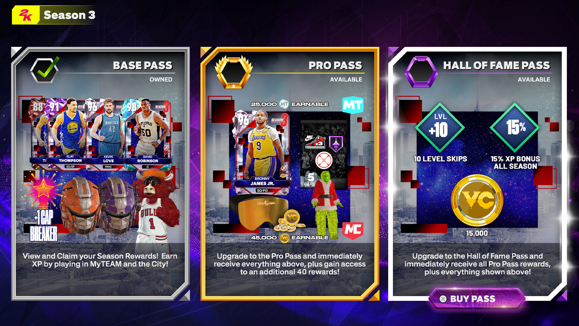 NBA 2K25 Pro Pass: Season 3 στο Steam