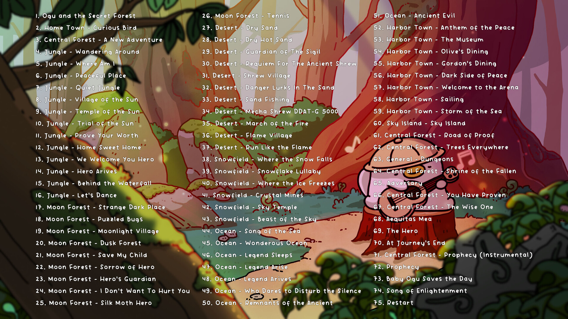 Ogu And The Secret Forest Soundtrack Hats On Steam