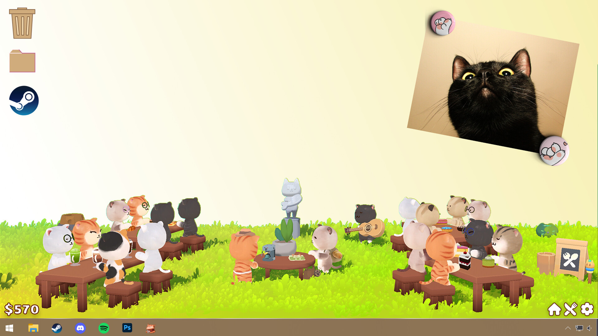 Desktop Cat Cafe on Steam