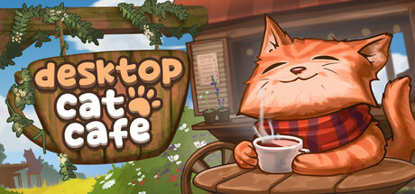 Save 10% on Desktop Cat Cafe on Steam