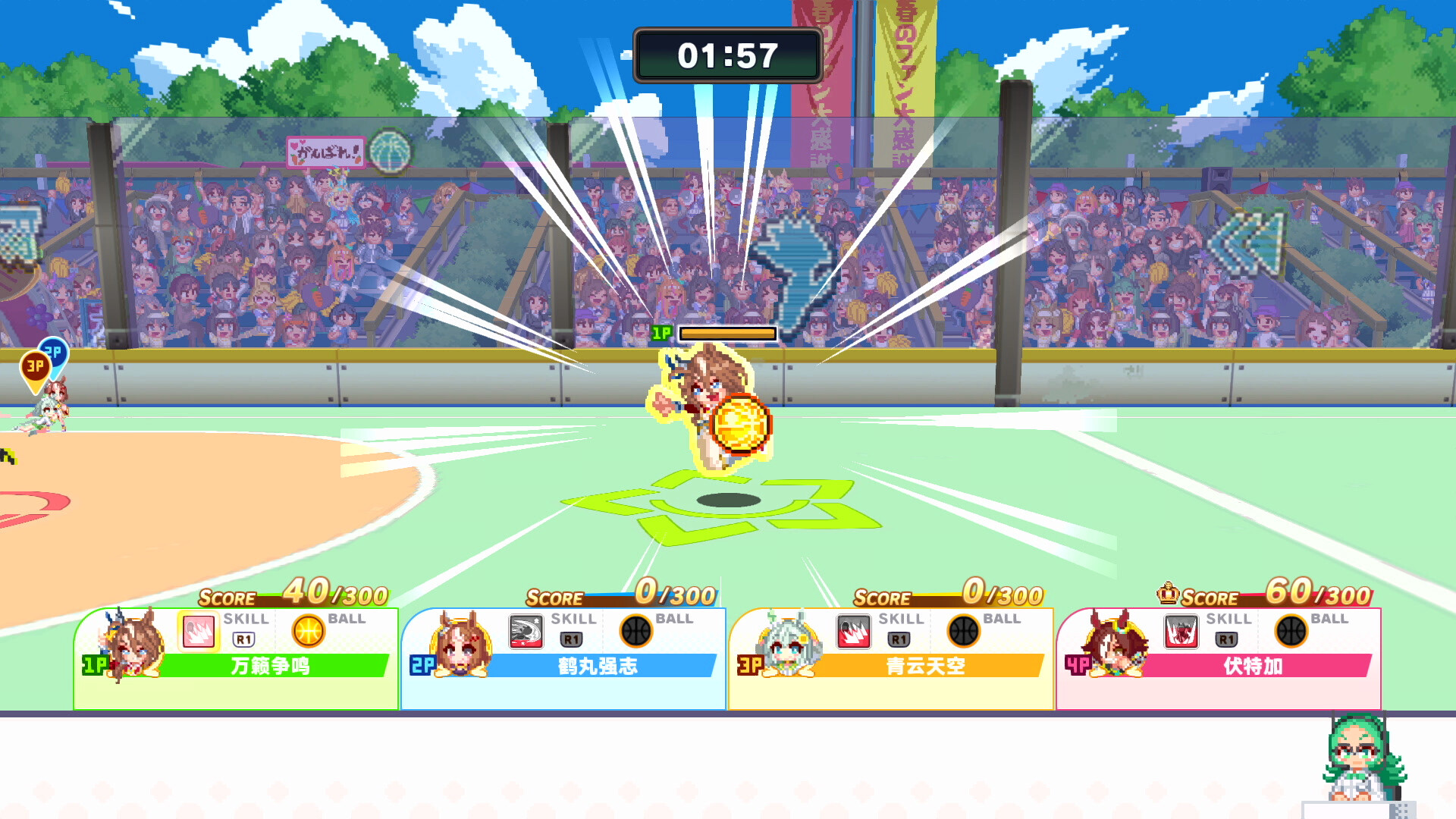 Steam 上的 赛马娘 Pretty Derby 热血喧闹大感谢祭! Dlc Vol1 <鸢尾>队