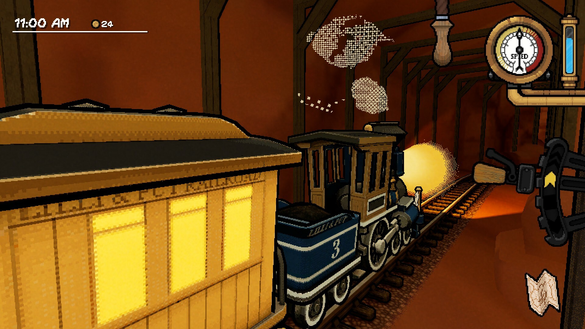 A Bumpy Ride on Steam