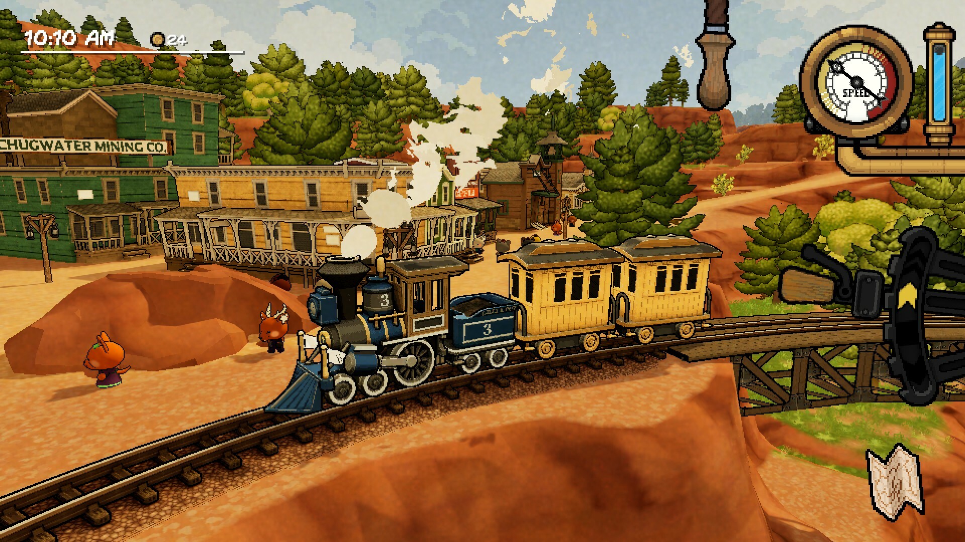 A Bumpy Ride on Steam