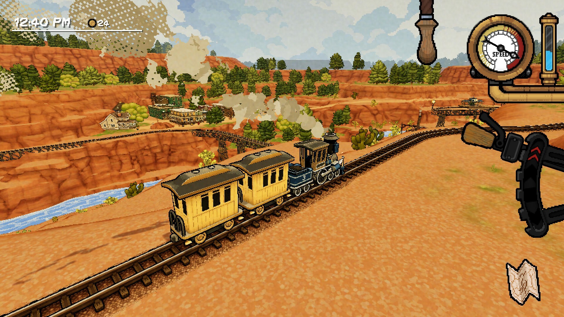 A Bumpy Ride on Steam