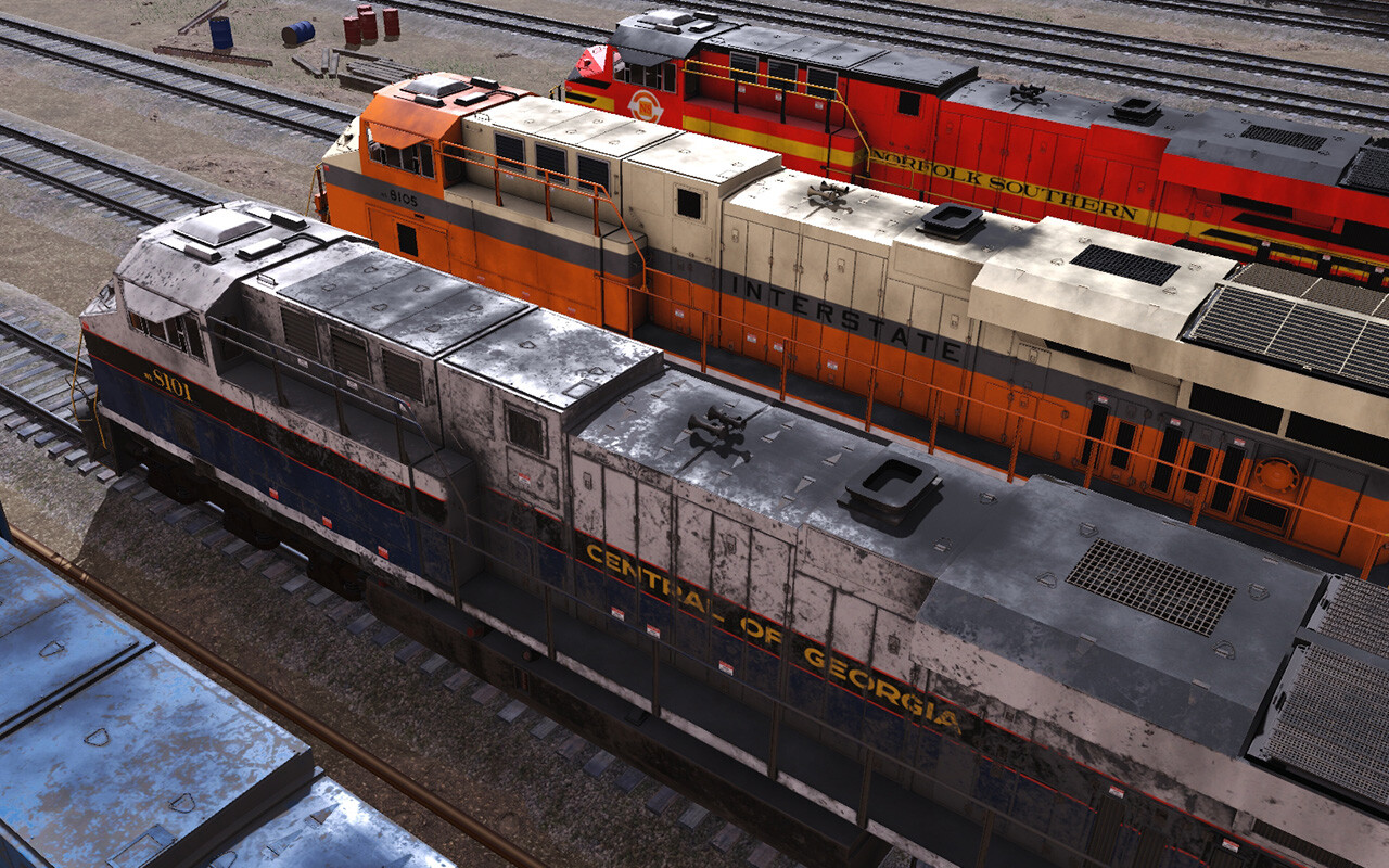 Trainz Railroad Simulator 2019: Pro Train - NS Heritage Loco Bundle 2 ...