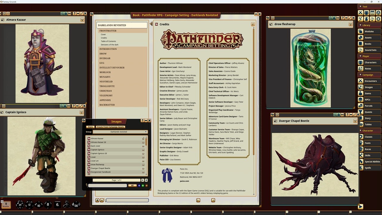 Save 30% on Fantasy Grounds - Pathfinder RPG - Campaign Setting ...