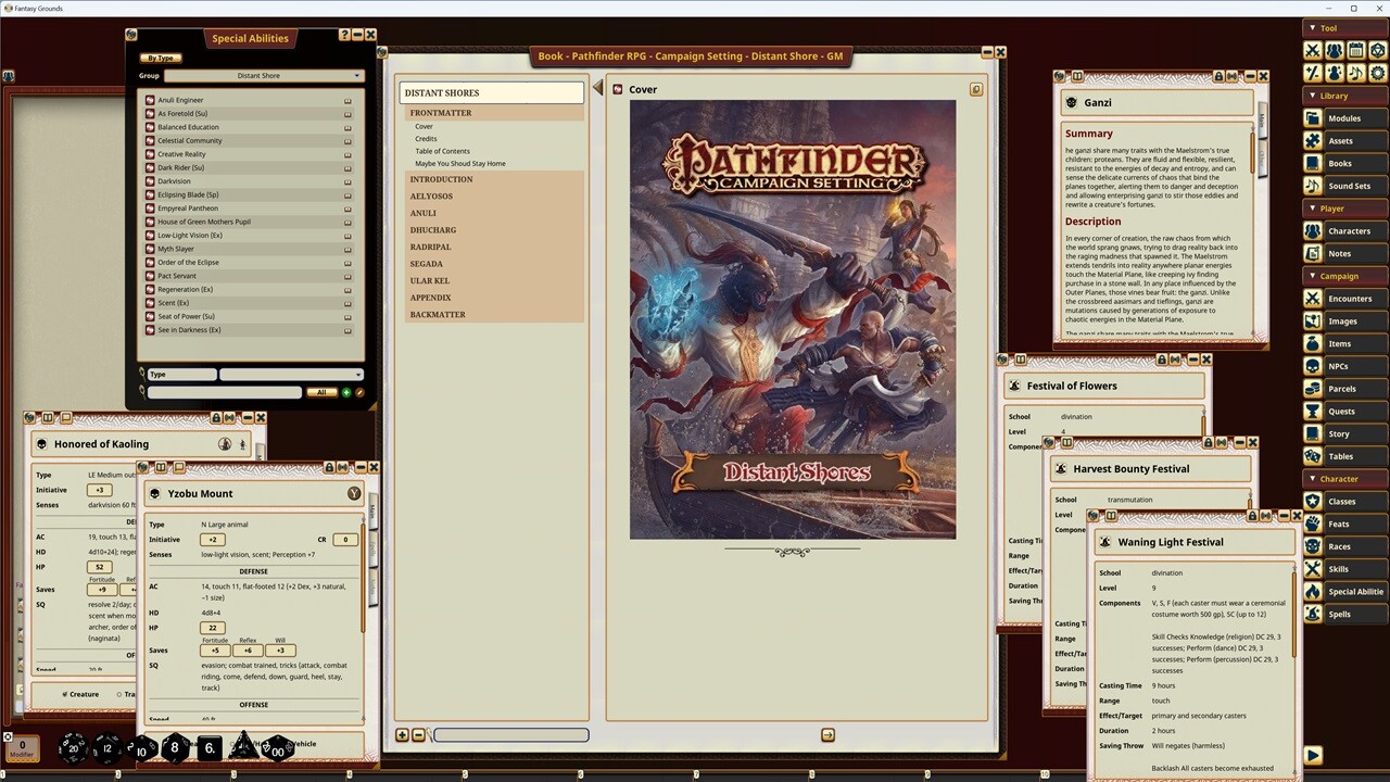 Fantasy Grounds Pathfinder Rpg Campaign Setting Distant Shores On