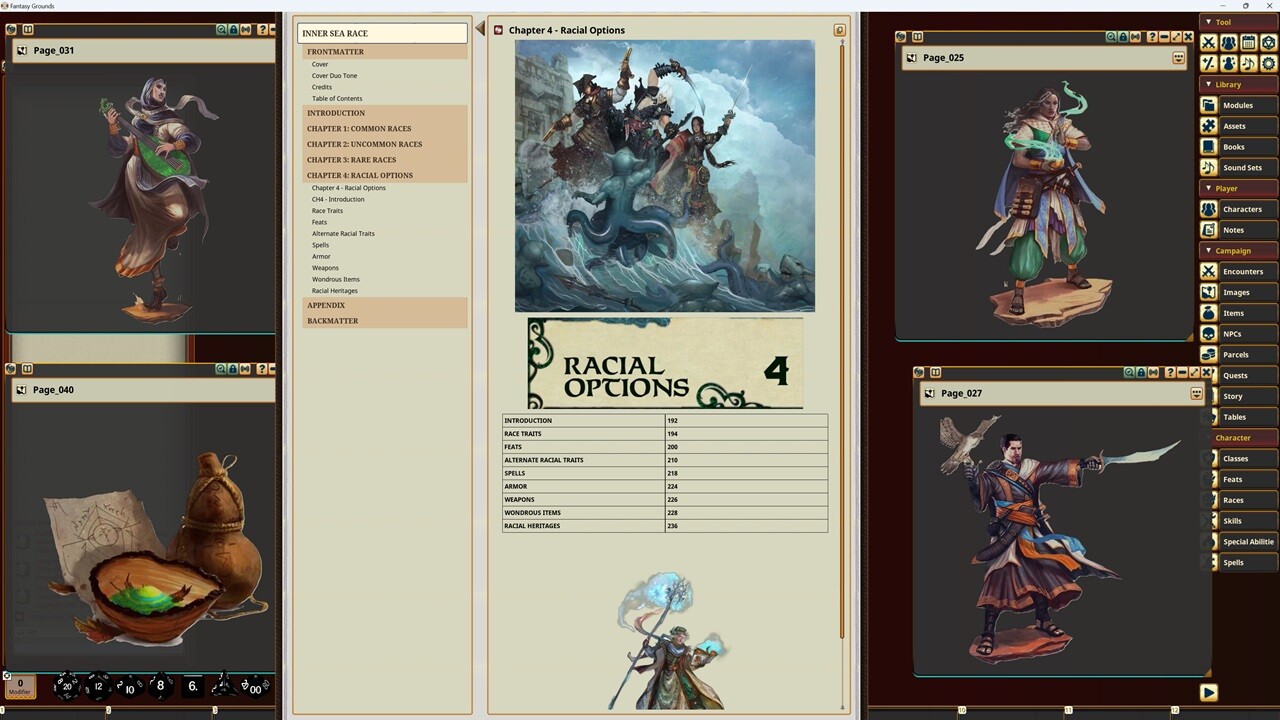 Fantasy Grounds Pathfinder Rpg Campaign Setting Inner Sea Monster