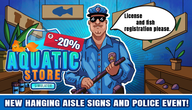 Save 20% on Aquatic Store Simulator on Steam
