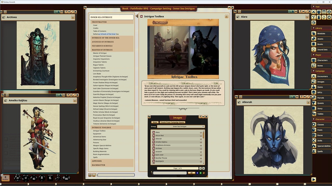 Fantasy Grounds Pathfinder Rpg Campaign Setting Inner Sea Intrigue