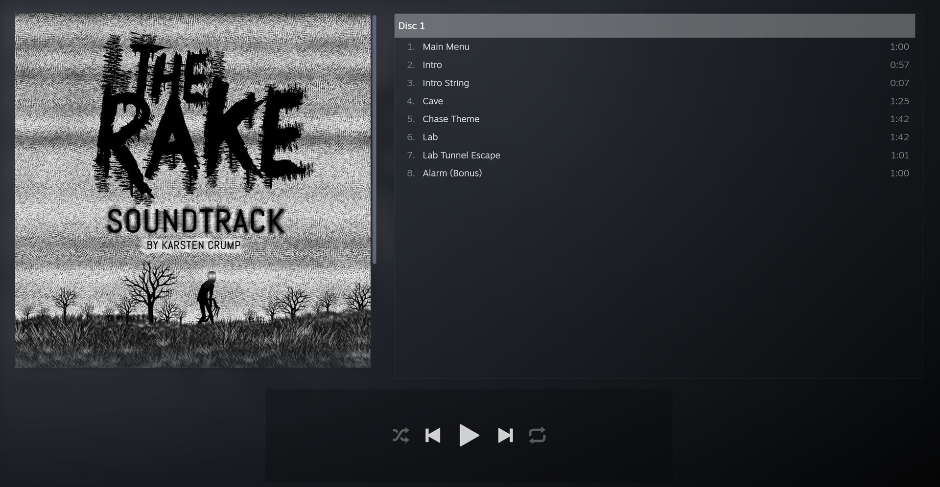 The Rake Soundtrack on Steam
