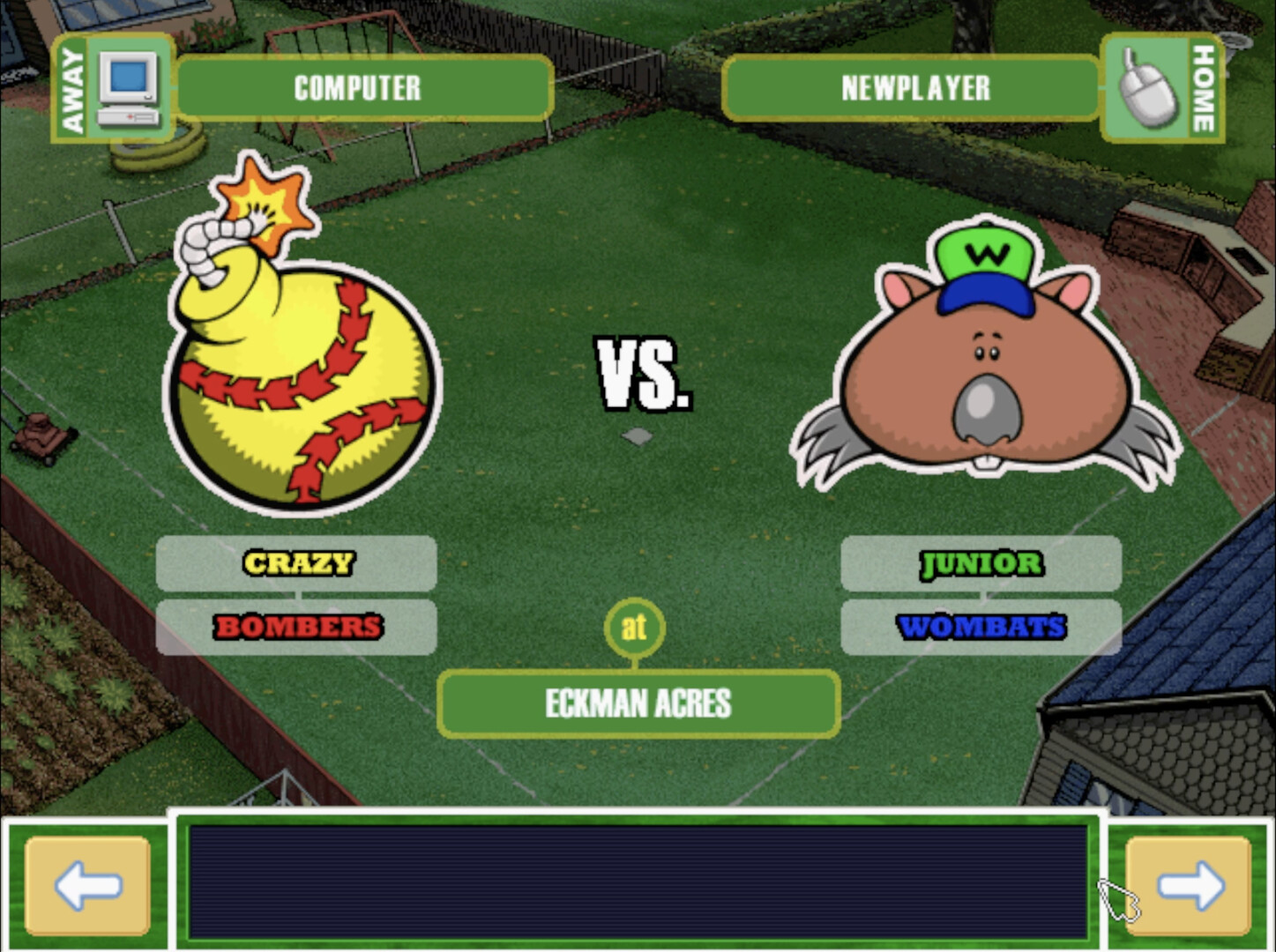 Backyard Baseball '01 on Steam