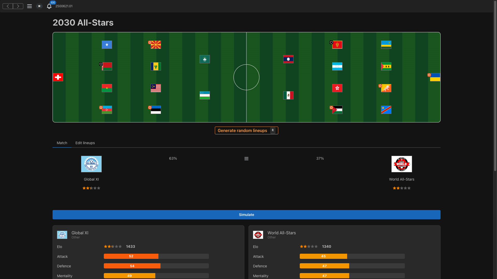 Forever World Cup Simulator on Steam