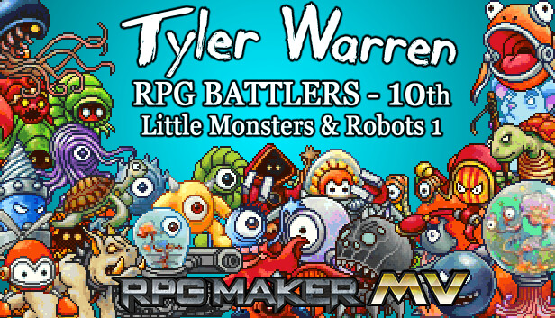 Rpg Maker Mv Tyler Warren Rpg Battlers 10th Little Monsters And