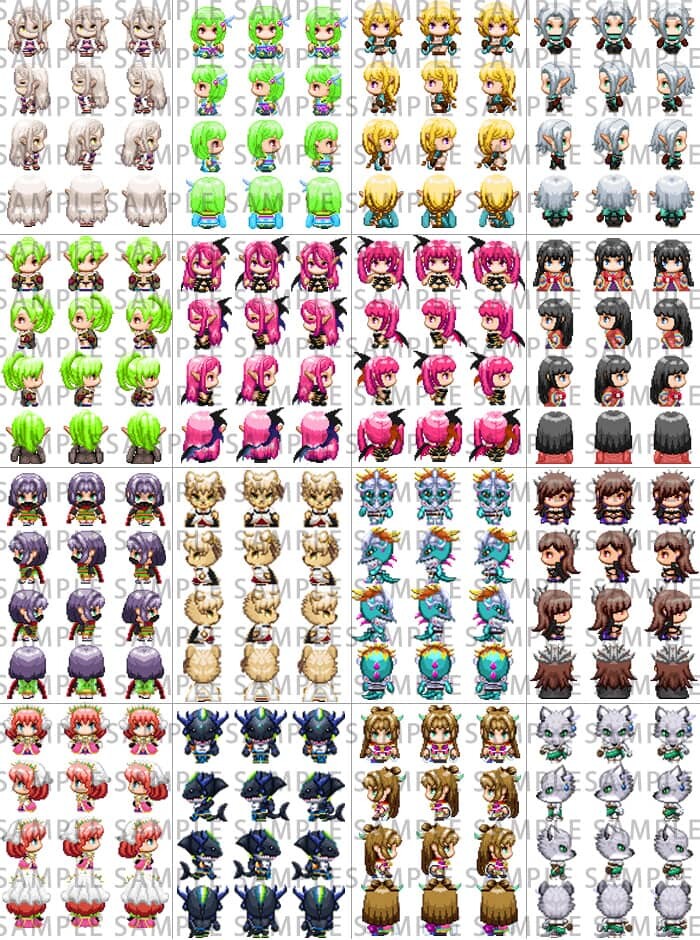 Rpg Maker Mz Fantasy Character Pack 2 On Steam