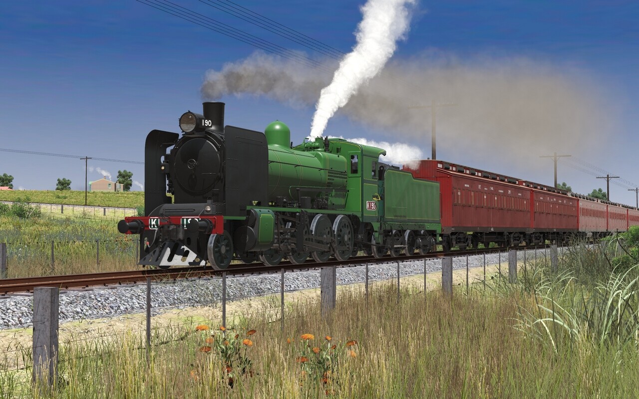 Trainz Plus Dlc Vr K Class K190 2 Tone Green On Steam