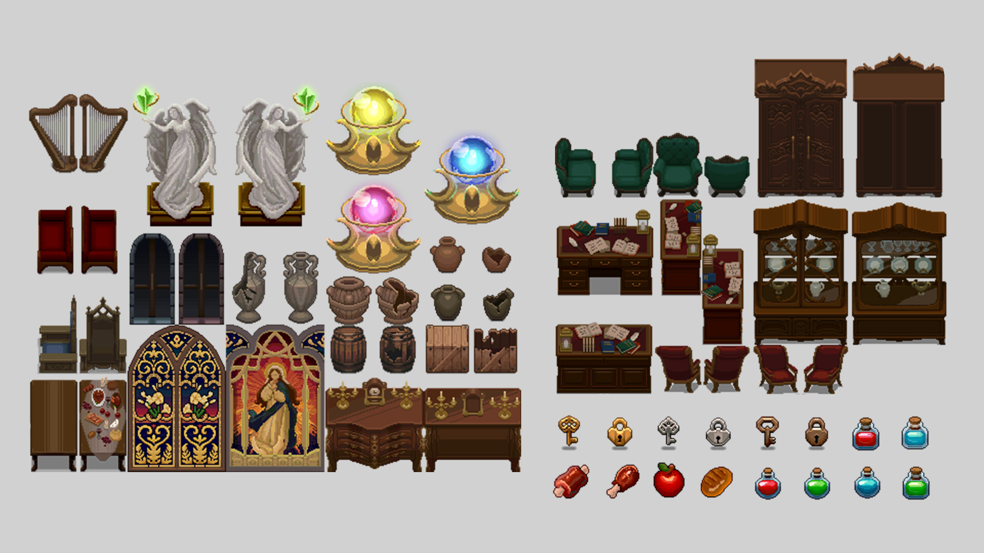 Rpg Maker Mz Dark Castle Assets Top View Ver On Steam