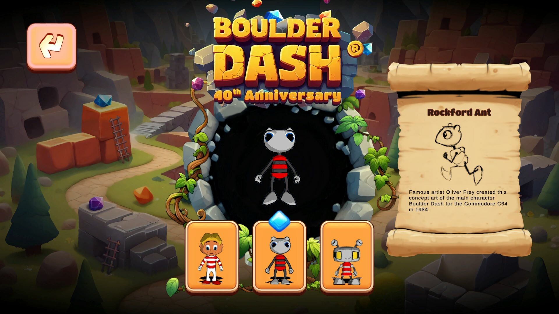 BOULDER DASH 40th Anniversary on Steam
