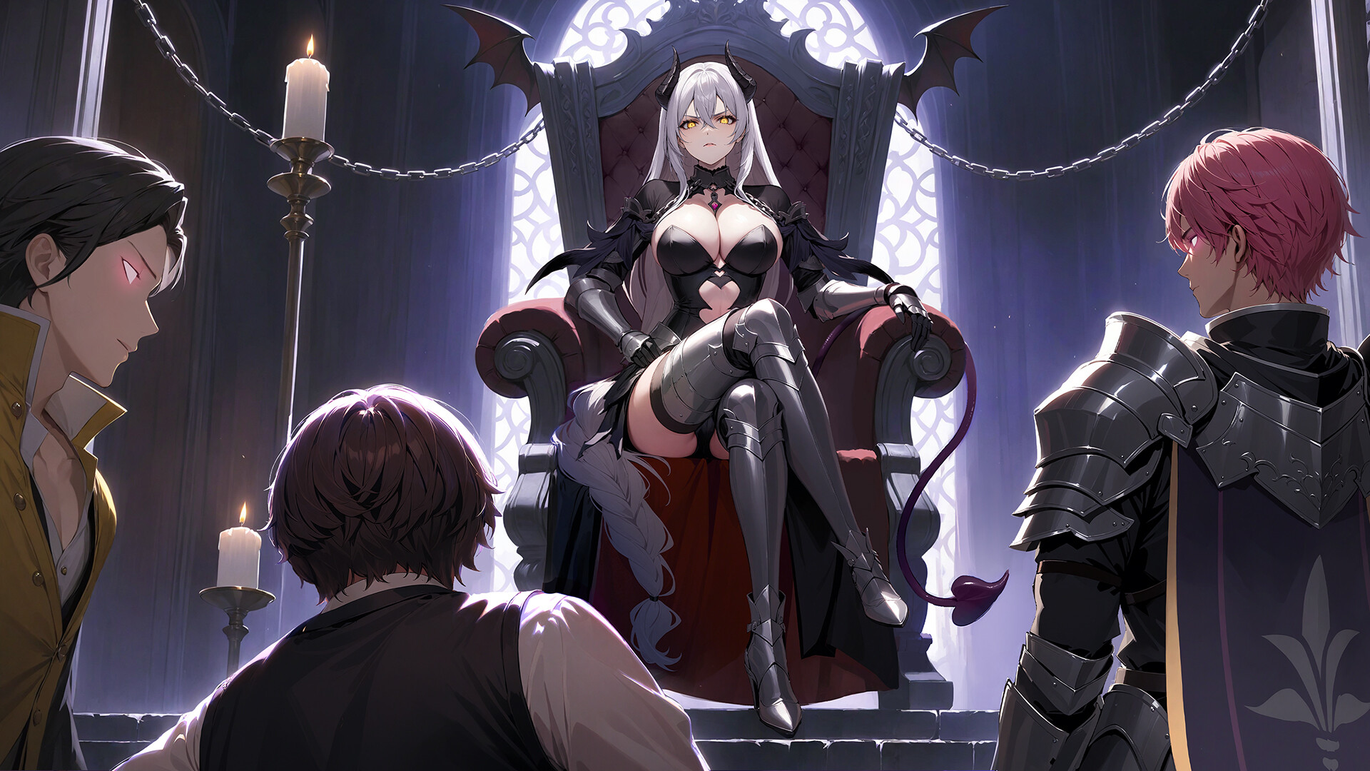 Steam 上的 抵抗魅魔—被魔纹侵蚀的女骑士的末路《魅魔之躯》dlc