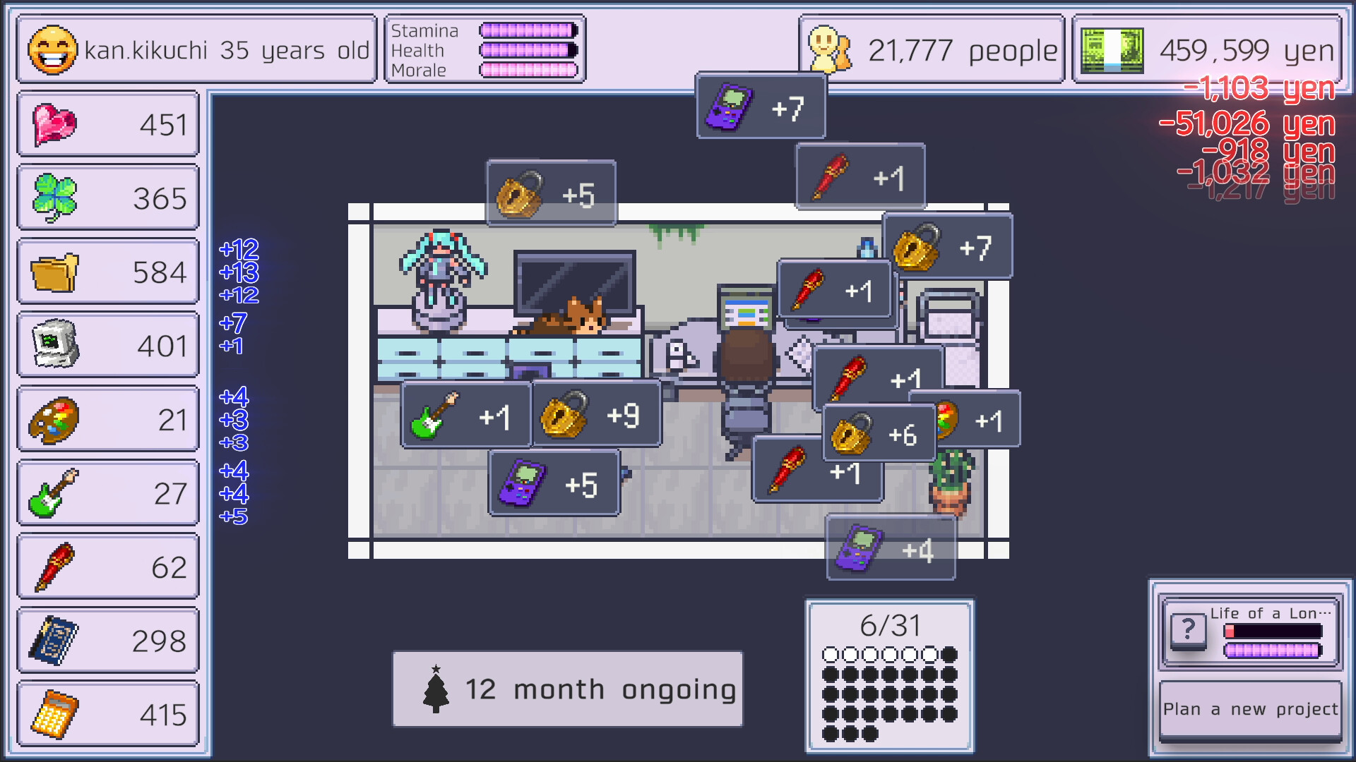 Life of a Lonely Indie Game Developer on Steam