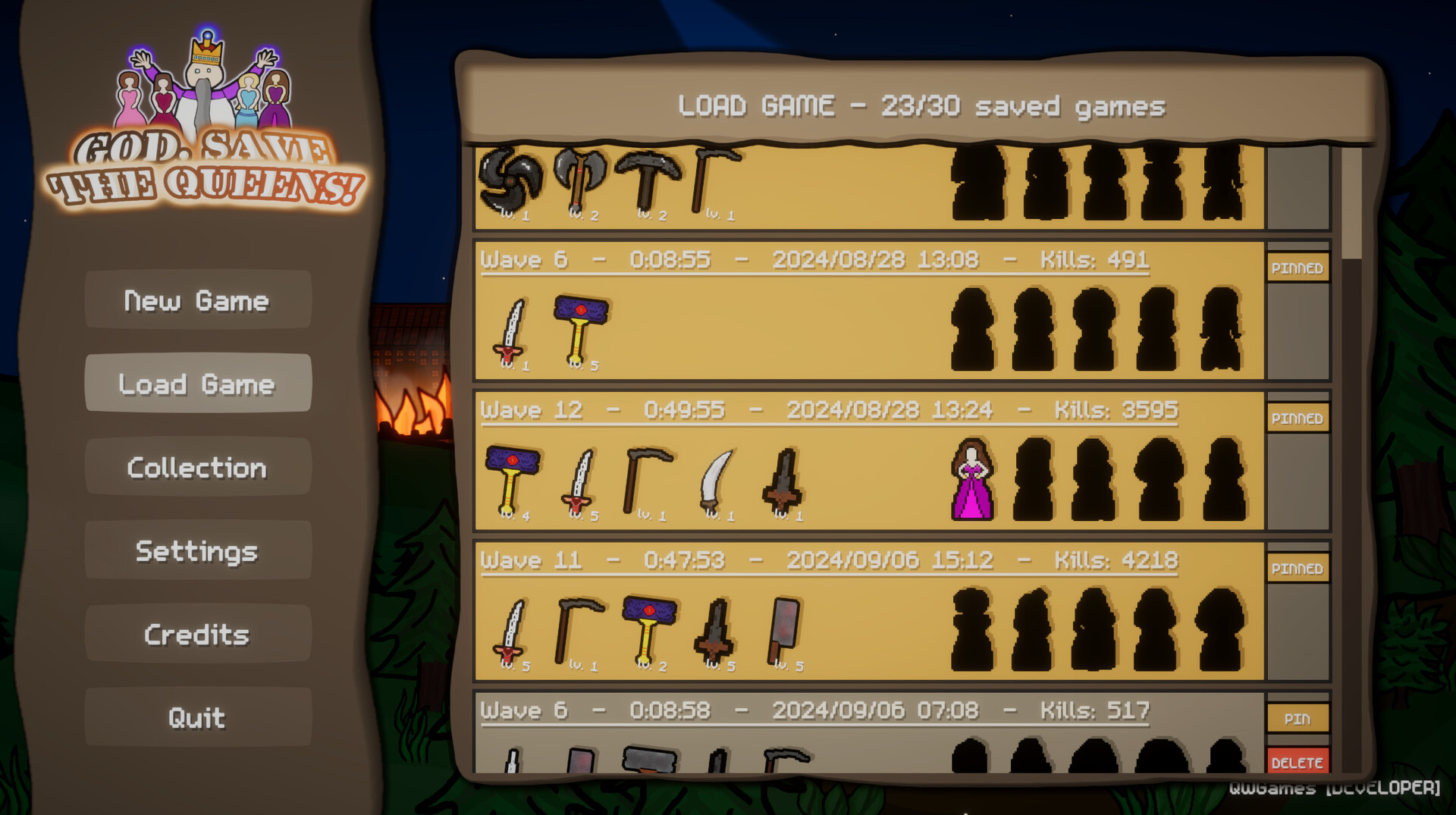 God, Save the Queens! on Steam