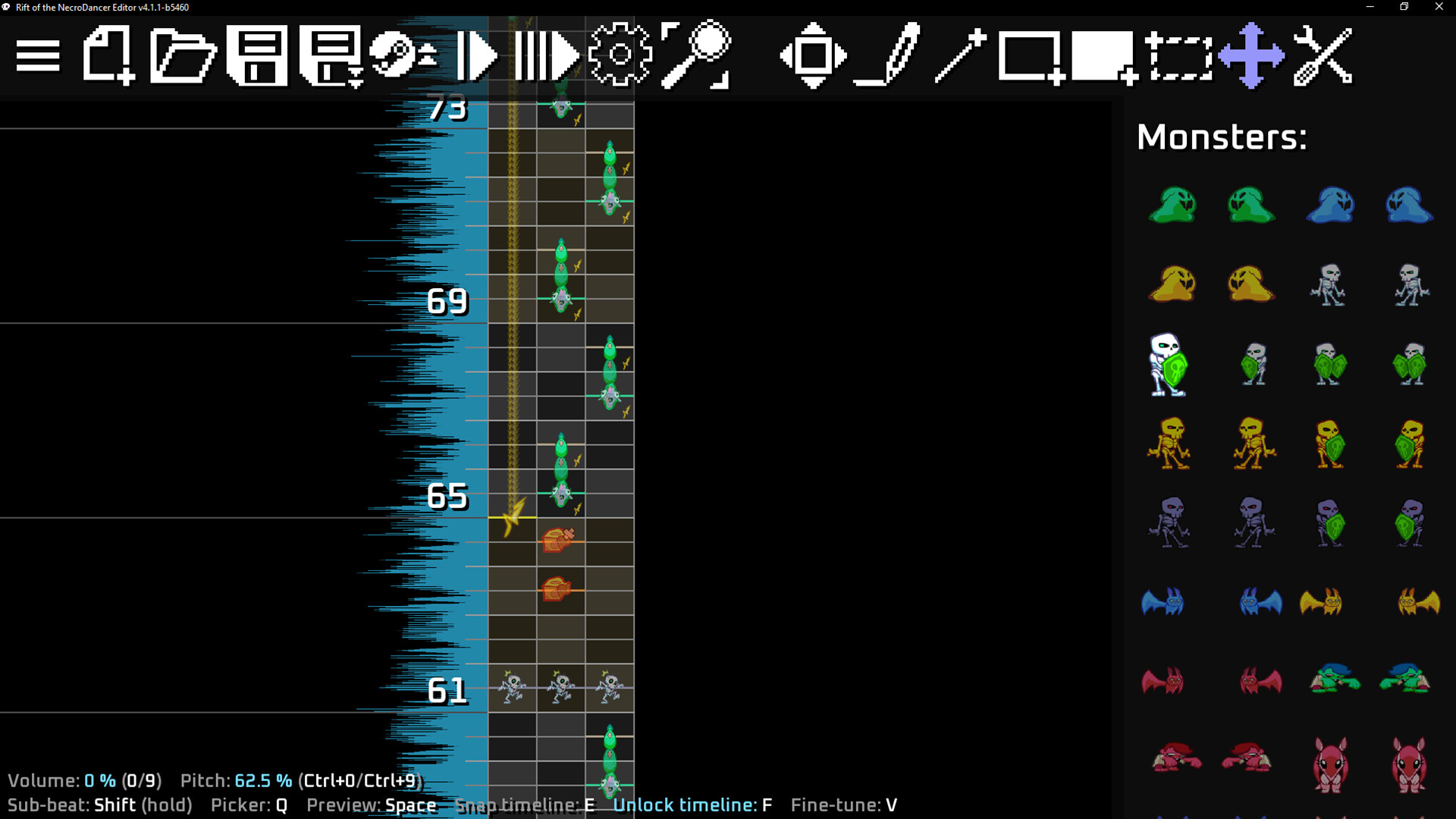 Rift of the NecroDancer Level Editor di Steam