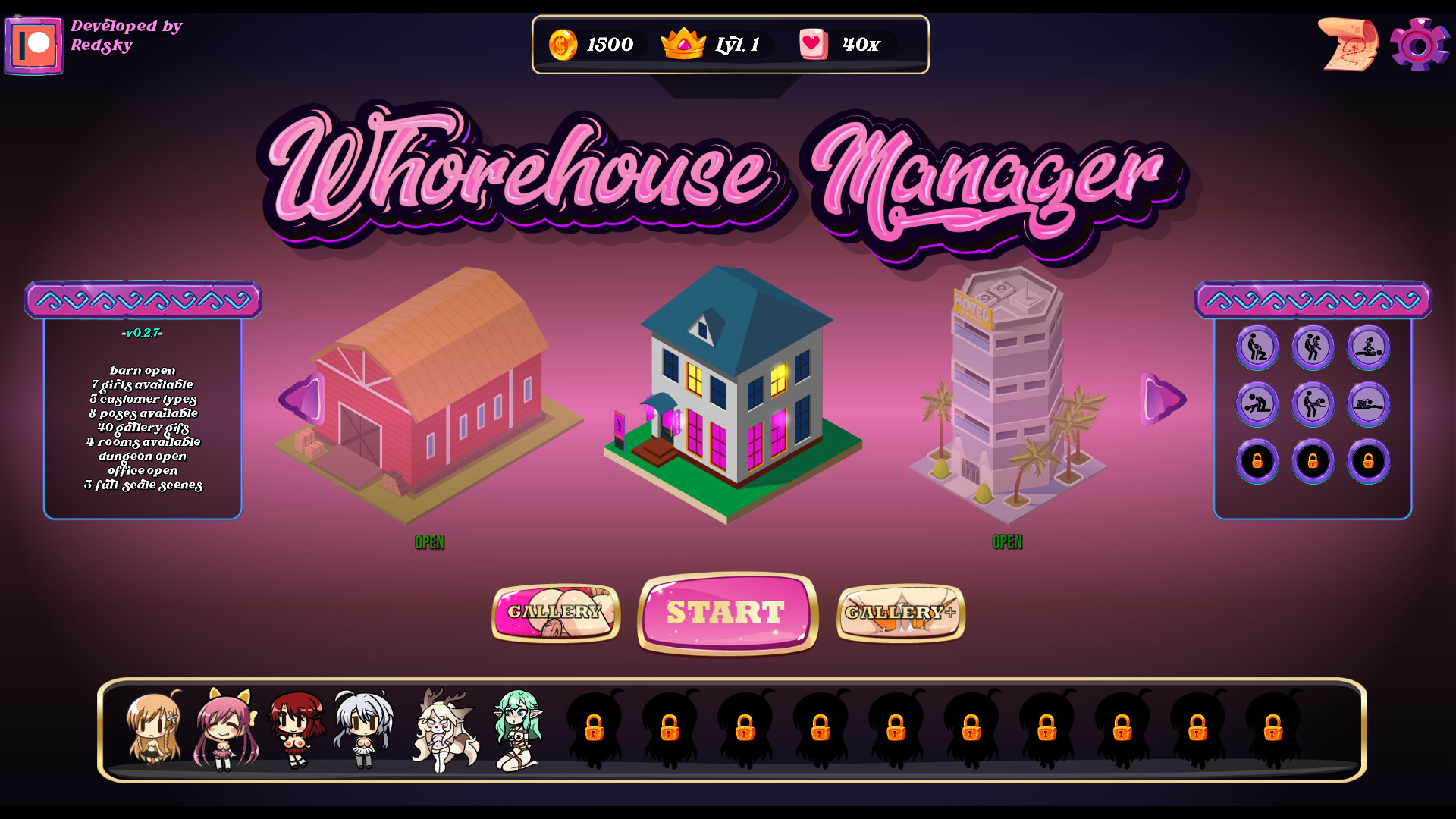 Whorehouse Manager on Steam
