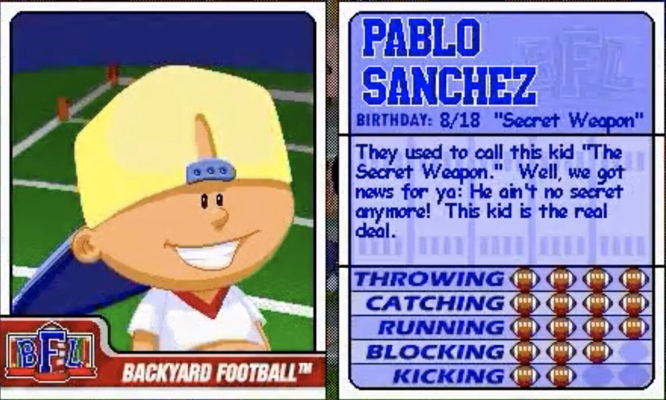 Backyard Football '99 on Steam