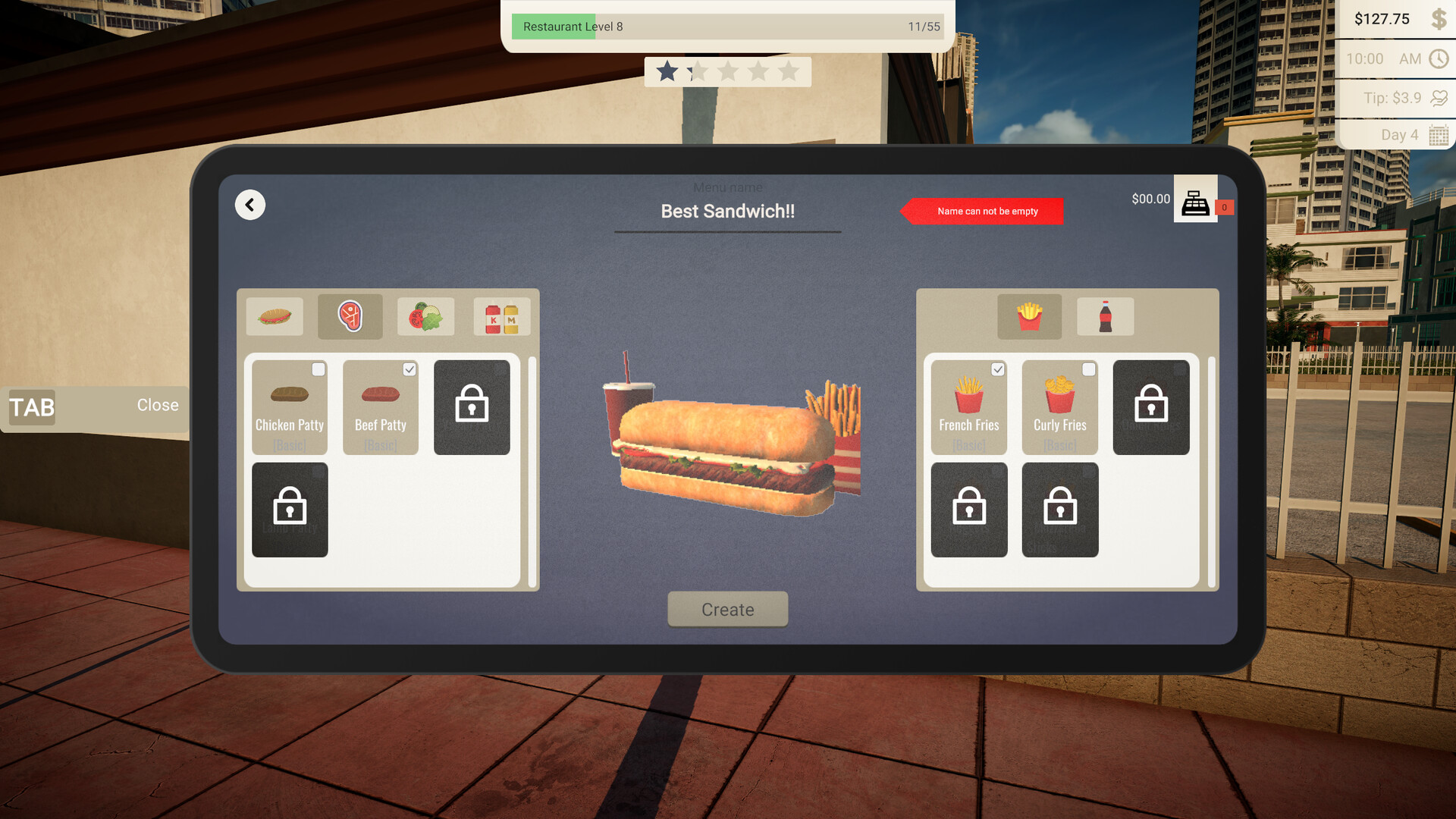 Restaurant Owner: A Restaurant Simulator on Steam