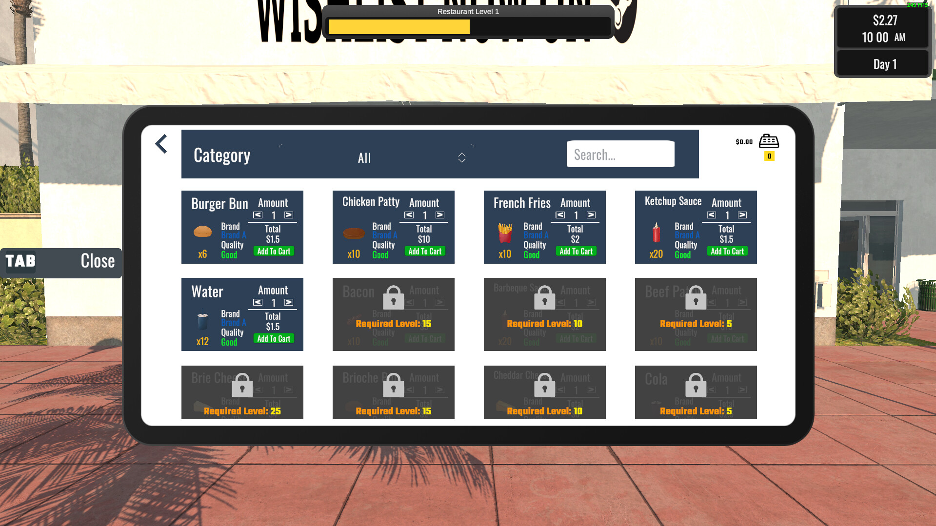 Restaurant Owner: A Restaurant Simulator on Steam