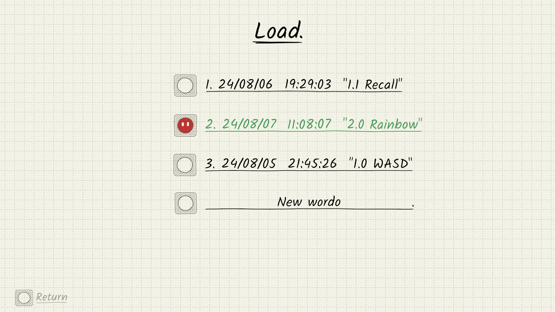 Wordban Demo: a text-based Sokoban game on Steam
