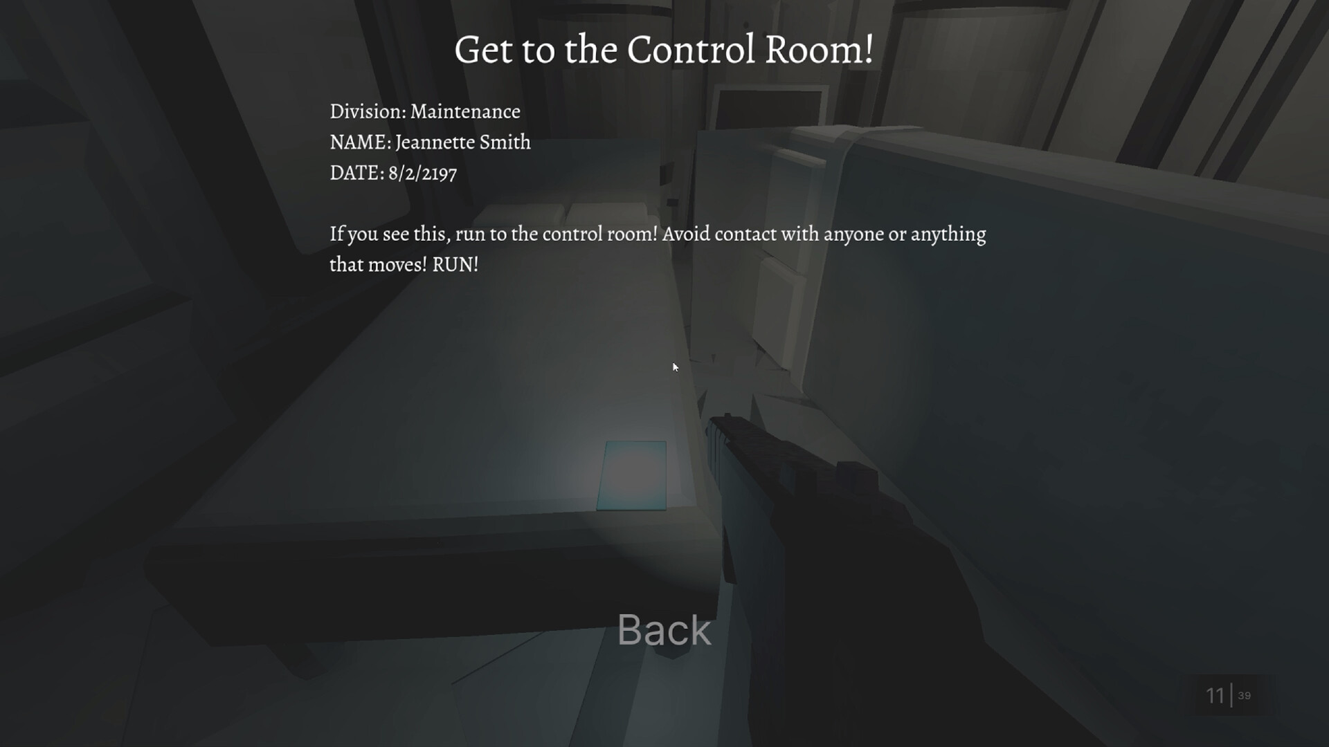 The SS Destiny Disaster Demo on Steam