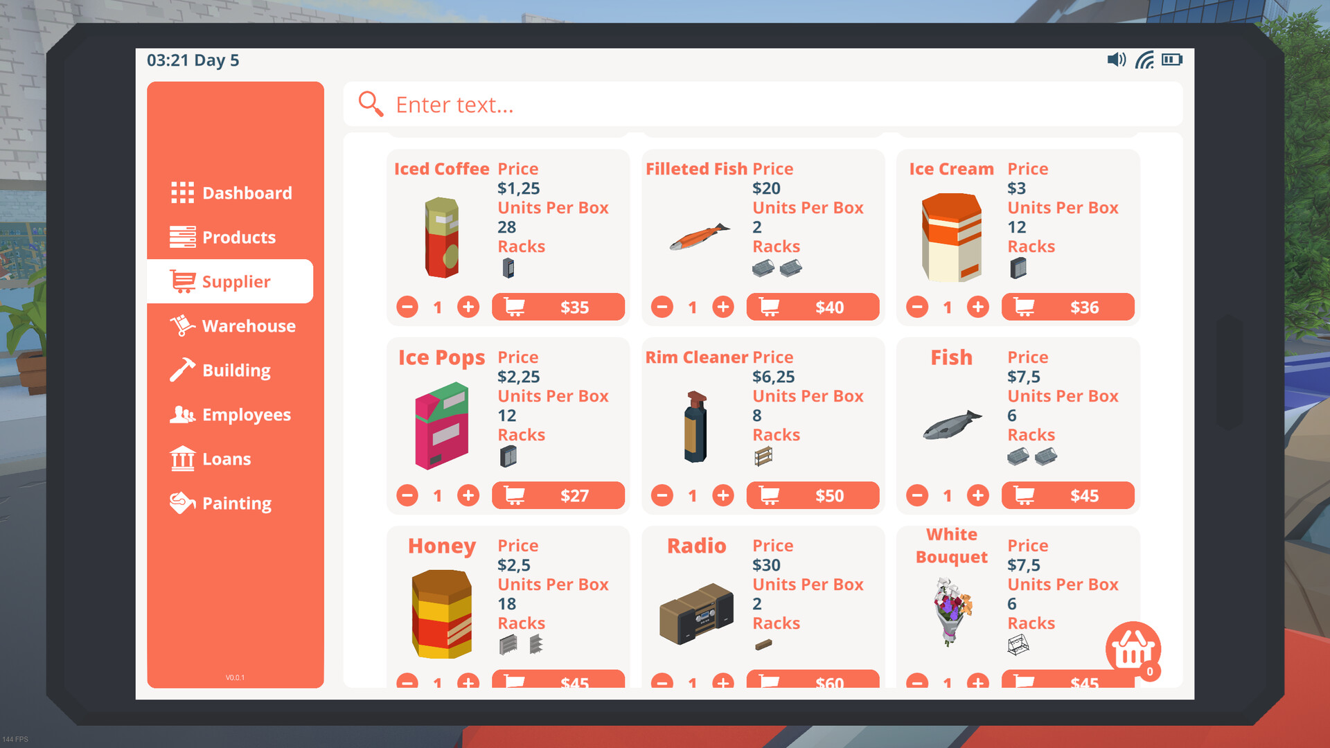 Storefront Simulator Demo on Steam
