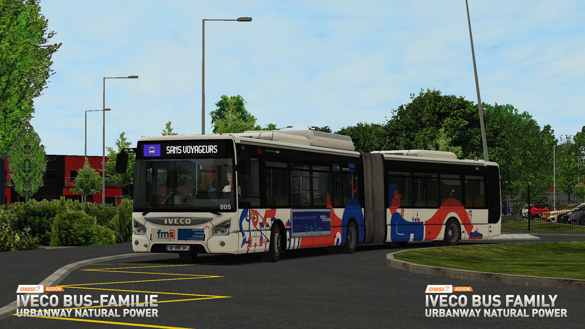 OMSI 2 Add-on IVECO Bus Family Urbanway Natural Power on Steam