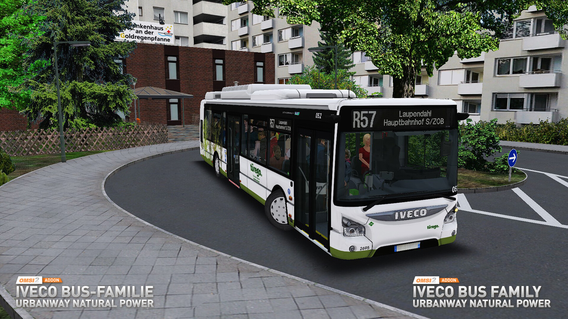 OMSI 2 Add-on IVECO Bus Family Urbanway Natural Power on Steam