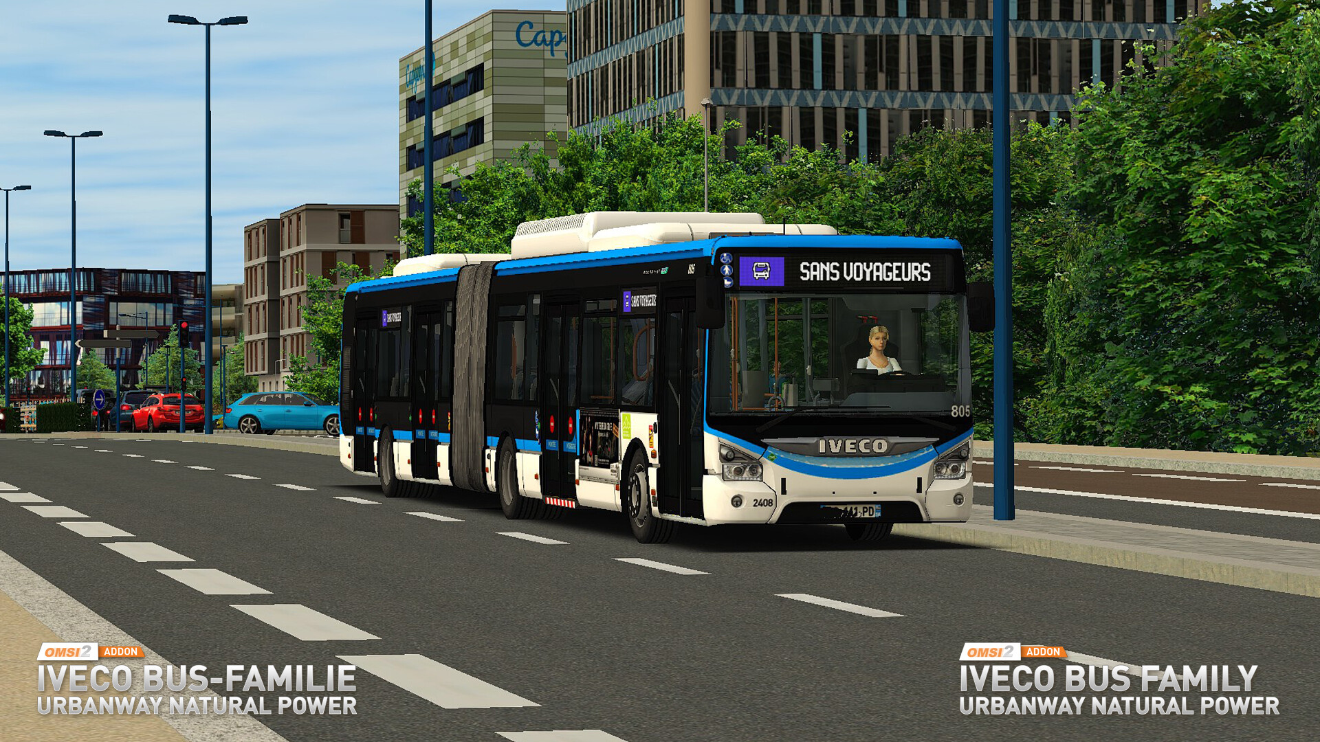OMSI 2 Add-on IVECO Bus Family Urbanway Natural Power on Steam